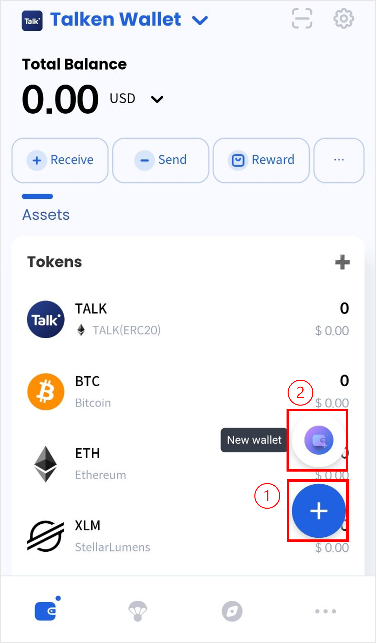 How to recover wallet – Talken